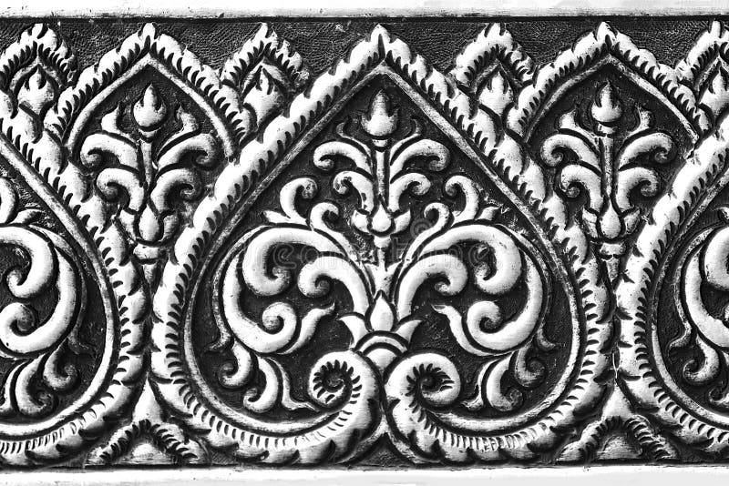 Floral and Leaves of Thai Pattern Stock Vector - Illustration of design ...