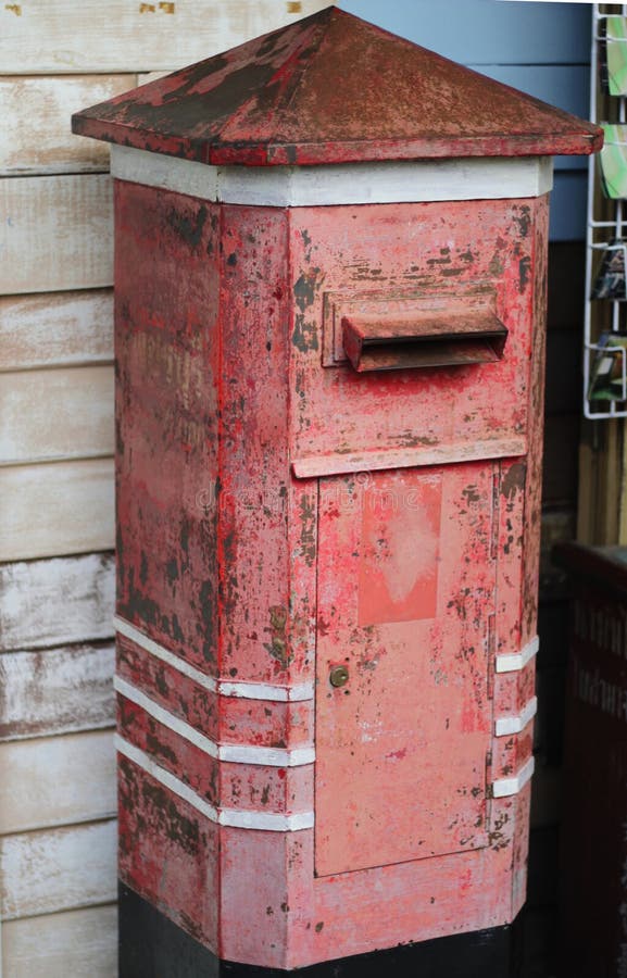 Traditional Thailand Post Box Stock Image - Image of pillarbox, postbox ...