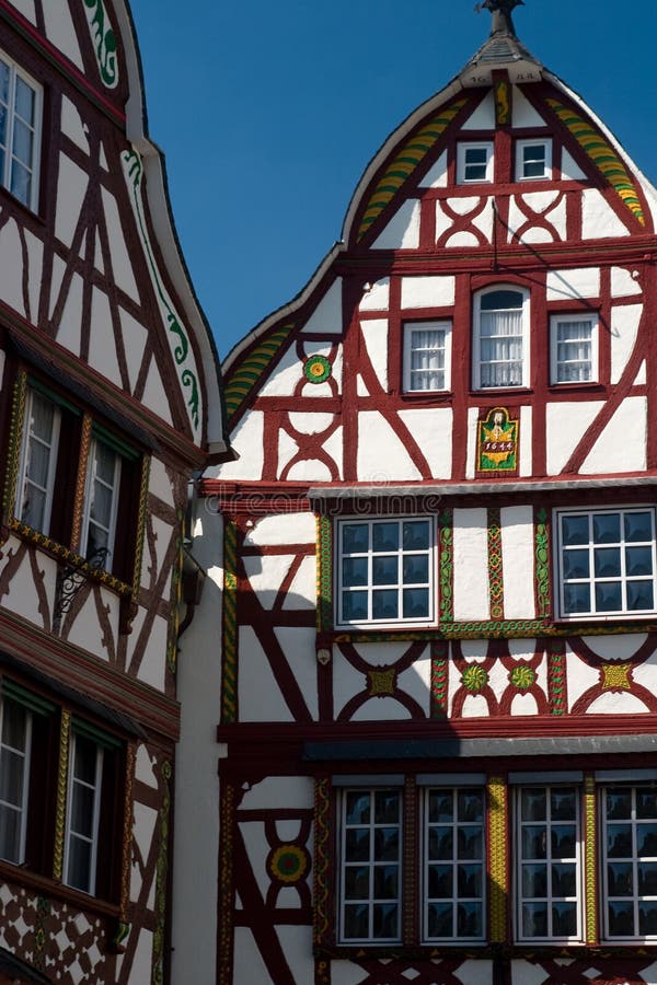 Traditional Timber Fram House in Celle, Germany Stock Photo - Image of ...