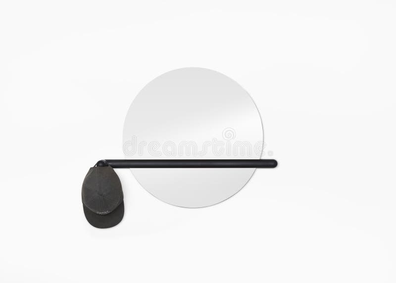 Beautiful Circle Shape Mirror Image, Modern Style Mirror Image Stock ...