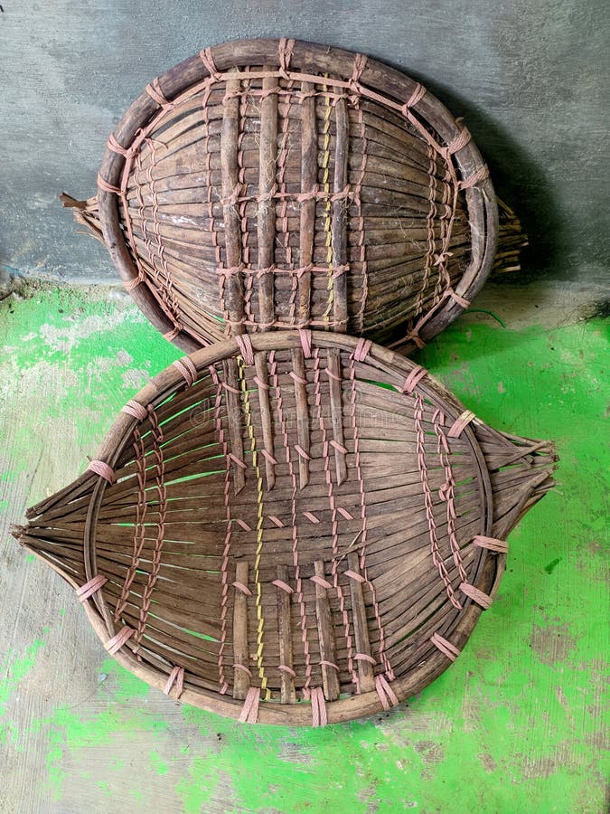 Traditional Tool for Catching Fish Stock Image - Image of wheel ...