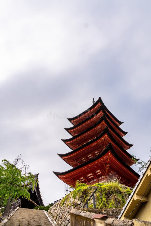 Traditional Tower of Japan stock image. Image of wallpaper - 150731263