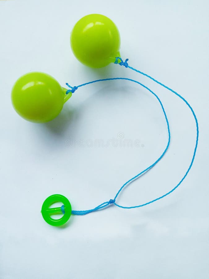 Traditional Toys are Called Clacker Balls Stock Photo - Image of called ...