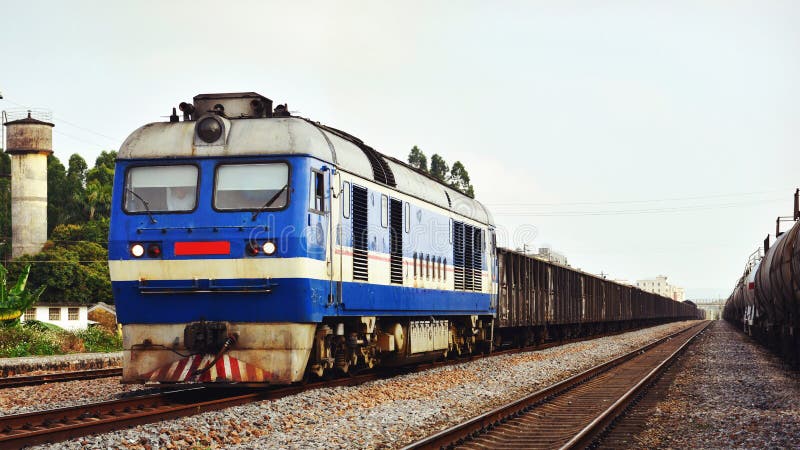 Traditional train stock image. Image of china, rail, industry - 50555681