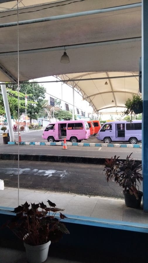 Traditional Transportation on Indonesia is Angkot Editorial Photo ...