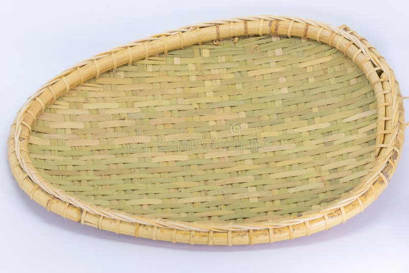 Traditional tray for rice stock photo. Image of brown - 210990278