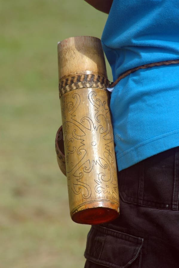 Traditional Tribal Container Stock Image - Image of texture, artwork ...