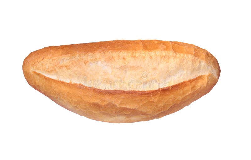 Traditional Turkish Bread. ( Somun Bread ) Isaolated on White Stock ...