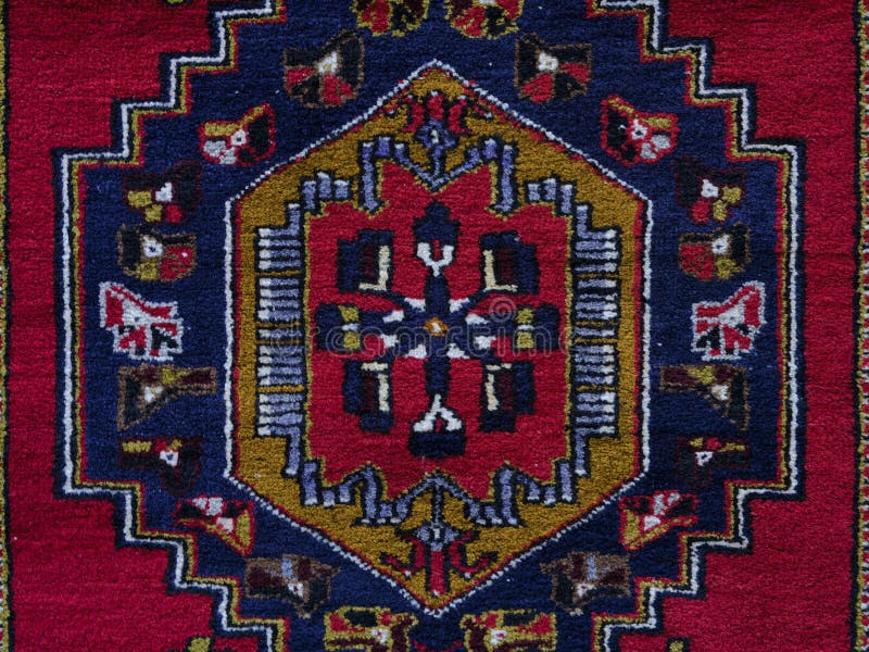 Traditional Turkish carpet stock photo. Image of handmade - 259362160