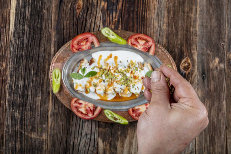 Beyti is a Turkish Dish Consisting of Ground Beef or Lamb, Grilled on a ...