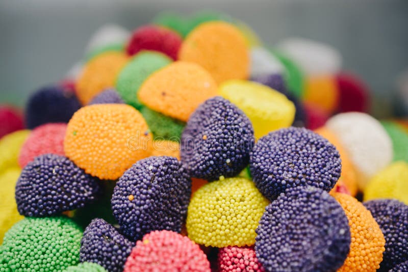 Traditional Turkish Delight Lokum Candy Stock Image - Image of sugar ...