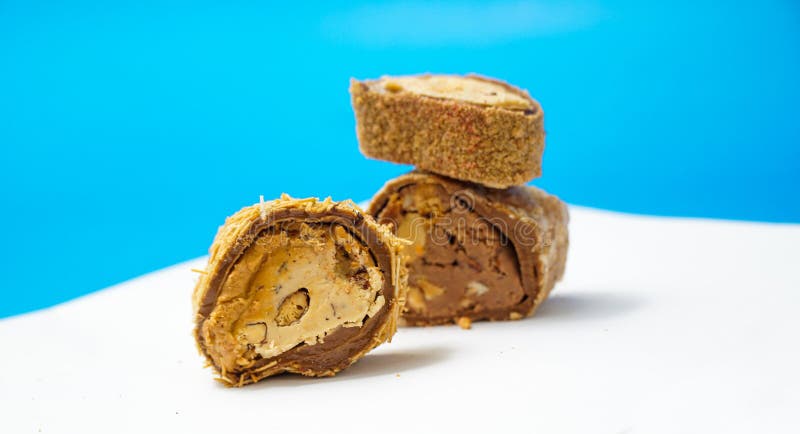 Traditional Turkish Delight Pictured in Studio Stock Image - Image of ...