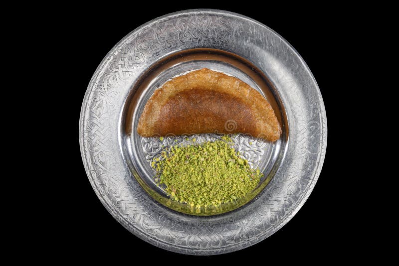 Traditional Turkish Dessert Called Arab Kadaif or Tas Kadayif. Turkish ...