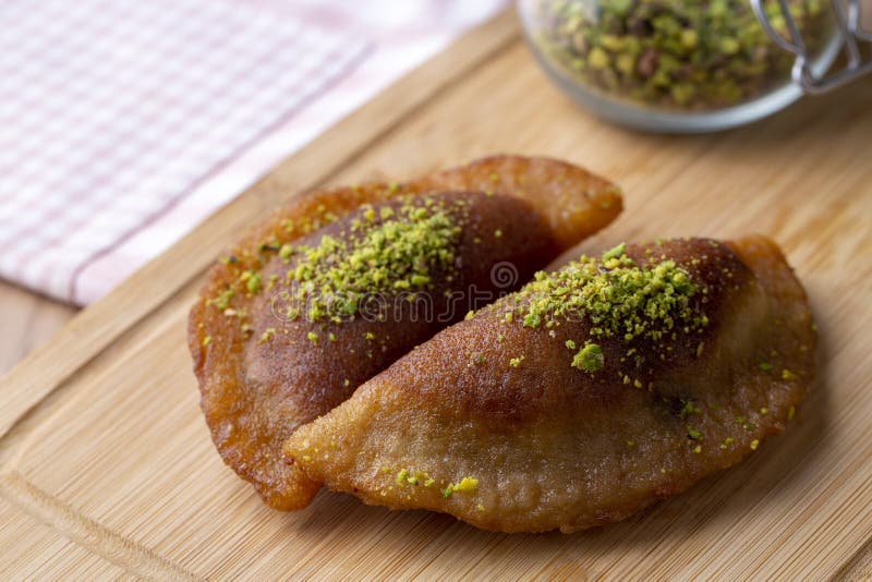 Traditional Turkish Dessert Tas Kadayif Stock Photo - Image of dessert ...