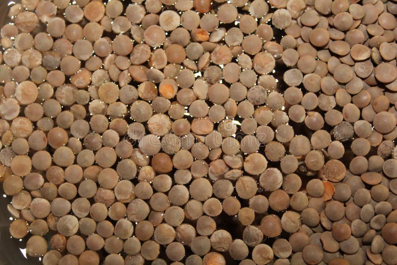 Traditional Turkish Domestic Green Lentil Background,flat Layout Stock ...