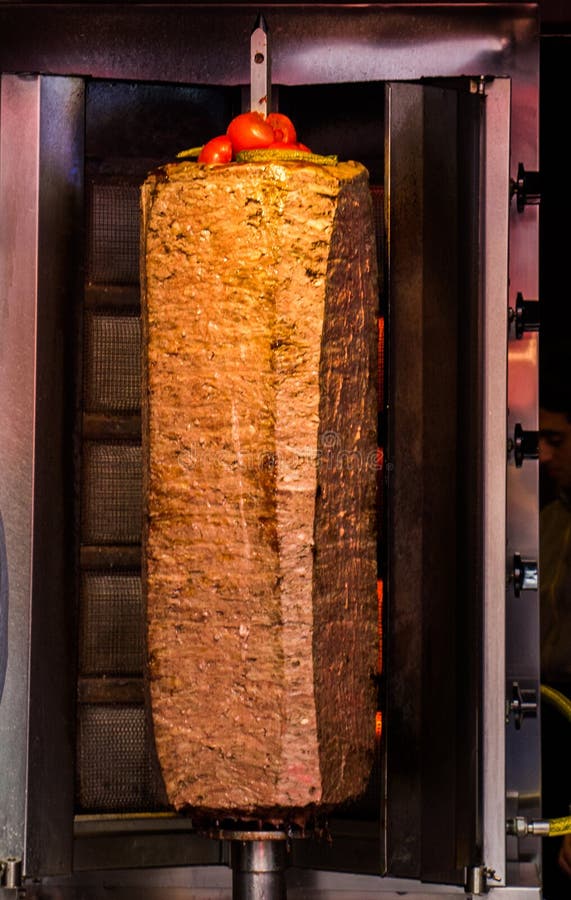 Traditional Turkish Doner Kebab Grill Stock Photo - Image of cuisine ...