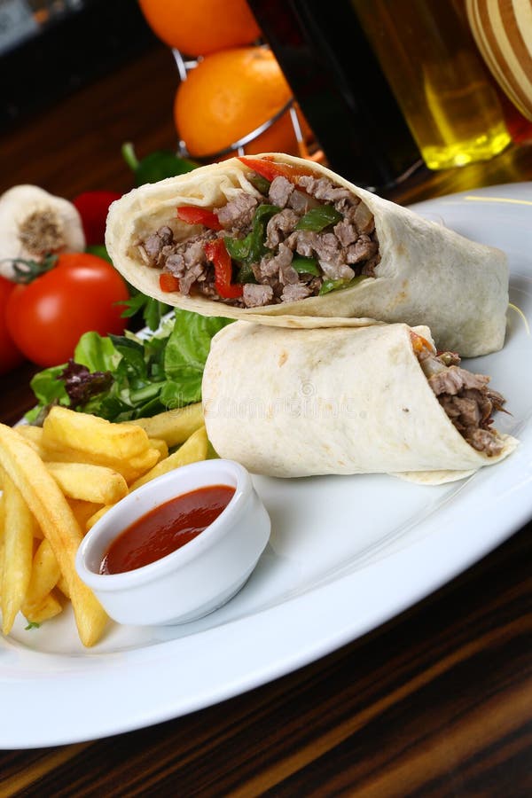 576 Traditional Turkish Durum Wrap Stock Photos - Free & Royalty-Free ...