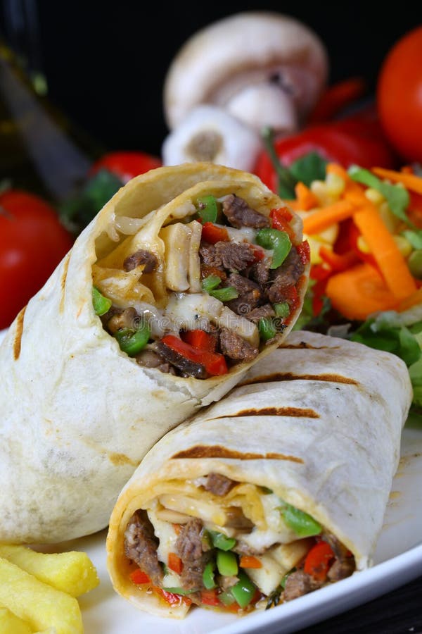Turkish Kebab Wrap