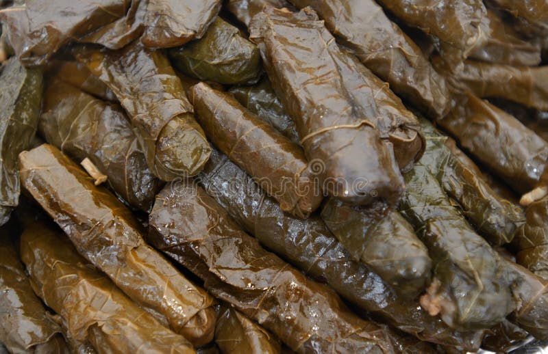 Traditional Turkish Food - Sarma (dolma) Stock Image - Image of meat ...