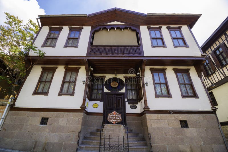 Traditional Turkish Houses in Ankara Castle Editorial Stock Photo ...