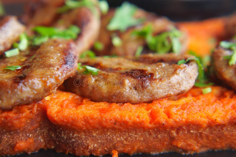 Traditional Turkish Kofte on Plate Stock Photo - Image of barbecue ...