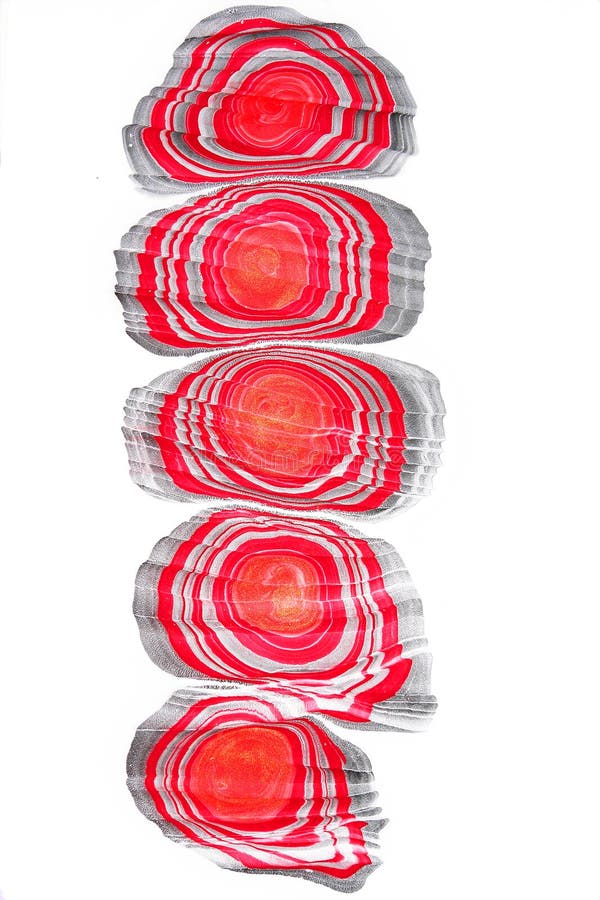 Traditional Turkish Marbled Paper Artwork Stock Image - Image of ...