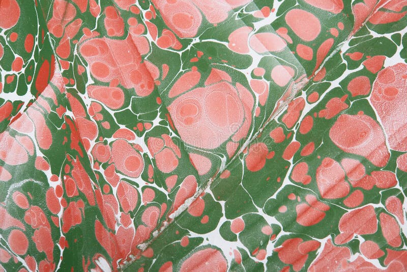 Turkish Marbled Paper Artwork Stock Image - Image of decorative, book ...