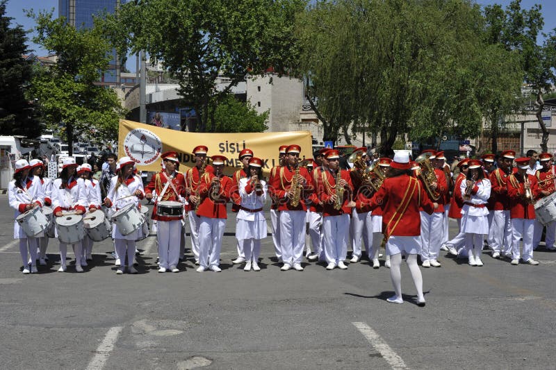 Traditional Turkish Marching Band Editorial Photo - Image of decorative ...