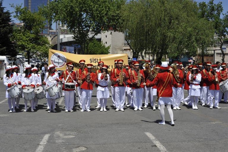Traditional Turkish Marching Band Editorial Photo - Image of decorative ...