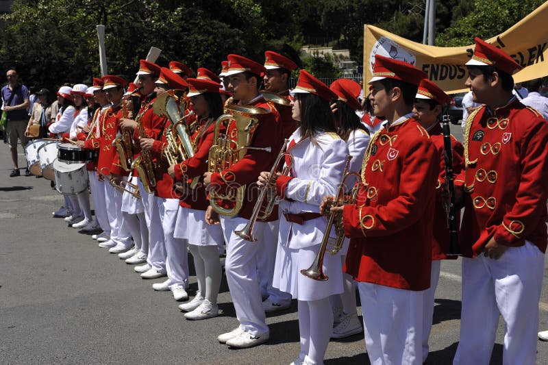 Traditional Turkish Marching Band Editorial Photo - Image of human ...