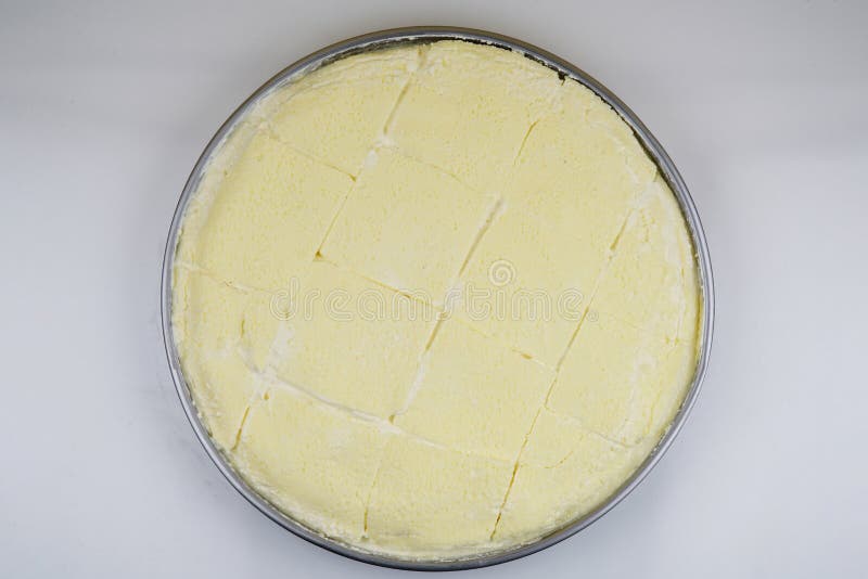 Traditional Turkish Milk Cream Stock Image - Image of cornmeal, east ...