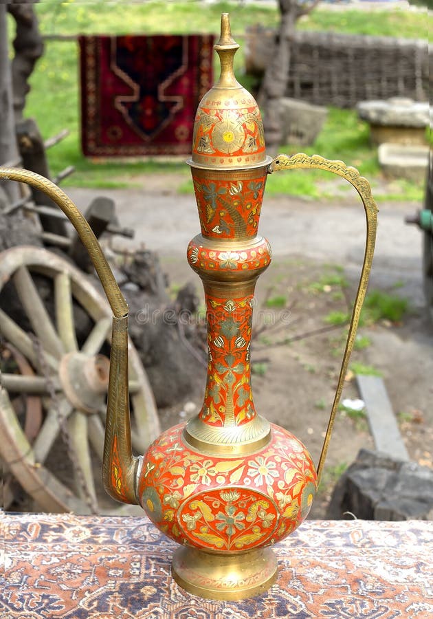 Traditional Turkish Pitcher in Tbilisi, Georgia Stock Photo - Image of ...