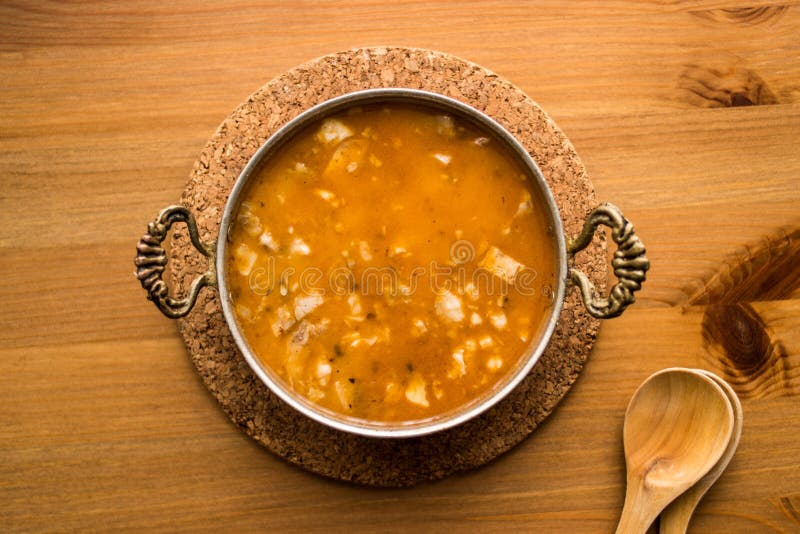 Traditional Turkish Soup Kelle Paca. Stock Image - Image of oriental ...