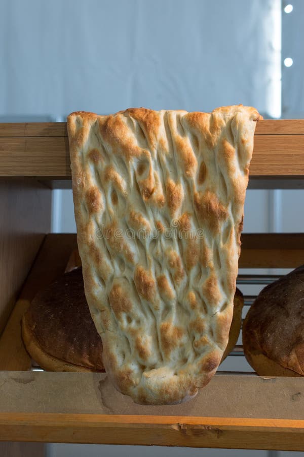 Traditional Turkish Style Made Bread Stock Photo - Image of background ...