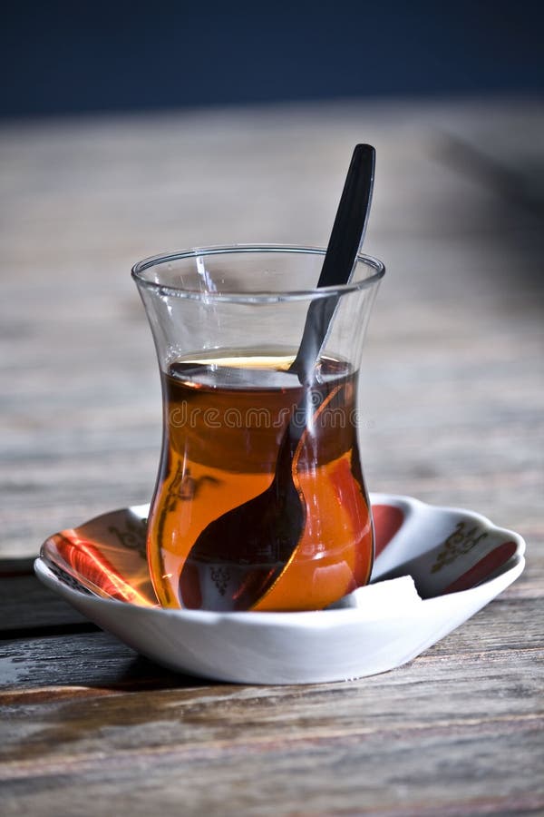 Traditional turkish tea stock image. Image of herbal - 26223035