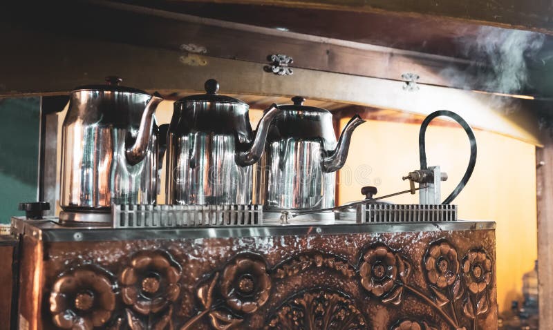 Traditional Turkish Teapot by Tea Machine, Copper Tea Boiler,Turkish ...