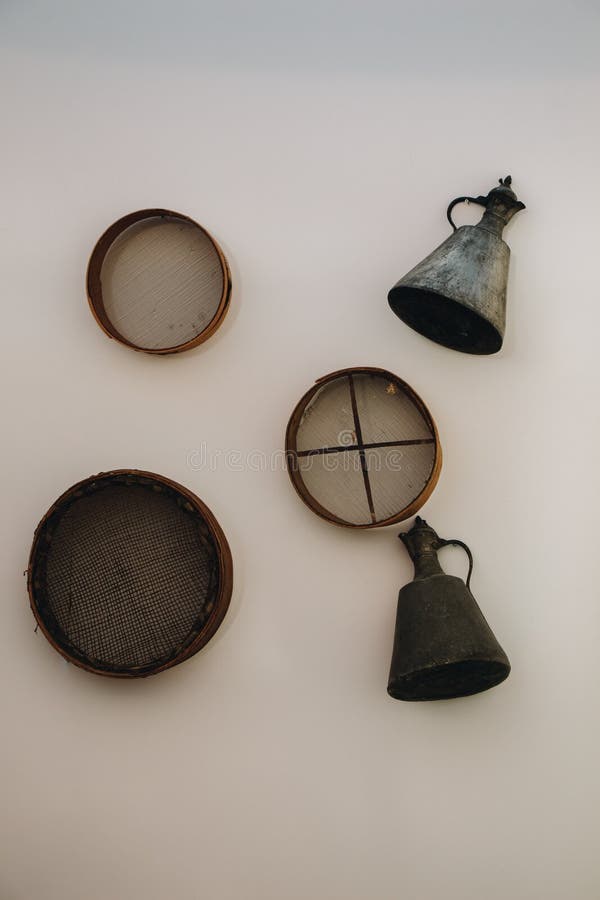 Traditional Type Wooden Sieve Stock Image - Image of separation, wheat ...