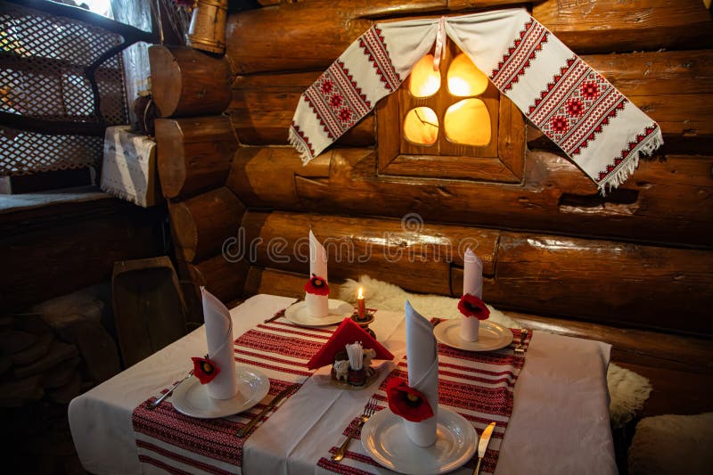 Traditional Ukrainian Embroidery on Carpet Stock Image - Image of ...