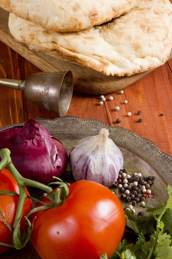 Traditional Uzbek Flatbread Stock Image - Image of bread, india: 75694425