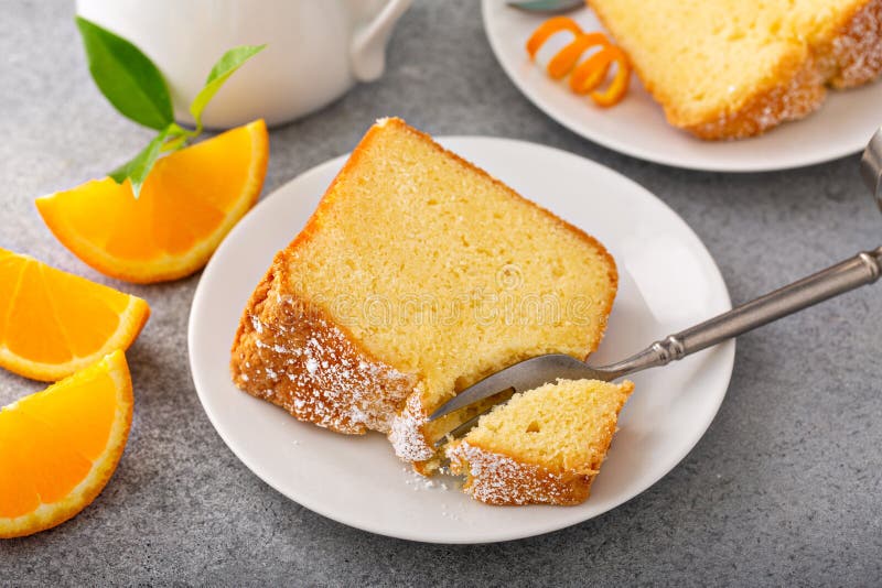 Cake with Orange Frosting, Traditional Treat in the Netherlands for ...