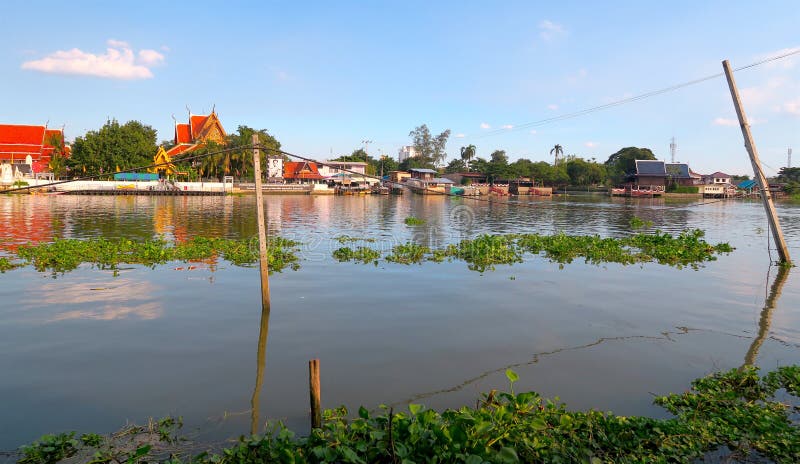 Traditional Village Near the River Editorial Image - Image of wooden ...