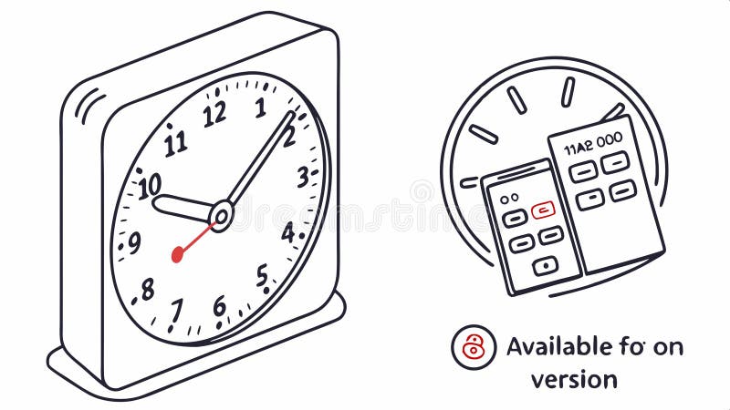 Wall Clock Vector Design for Home Decor and Time Themes Vector Design ...