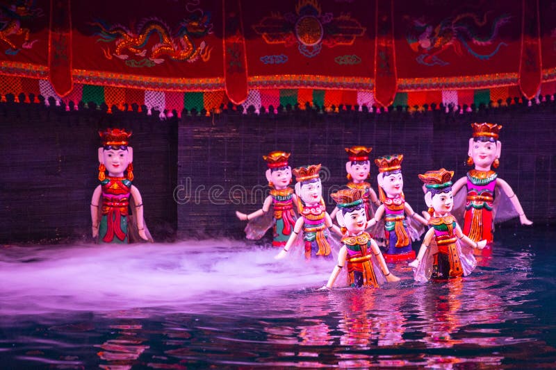 Traditional Water Puppet Show Editorial Photography - Image of ...