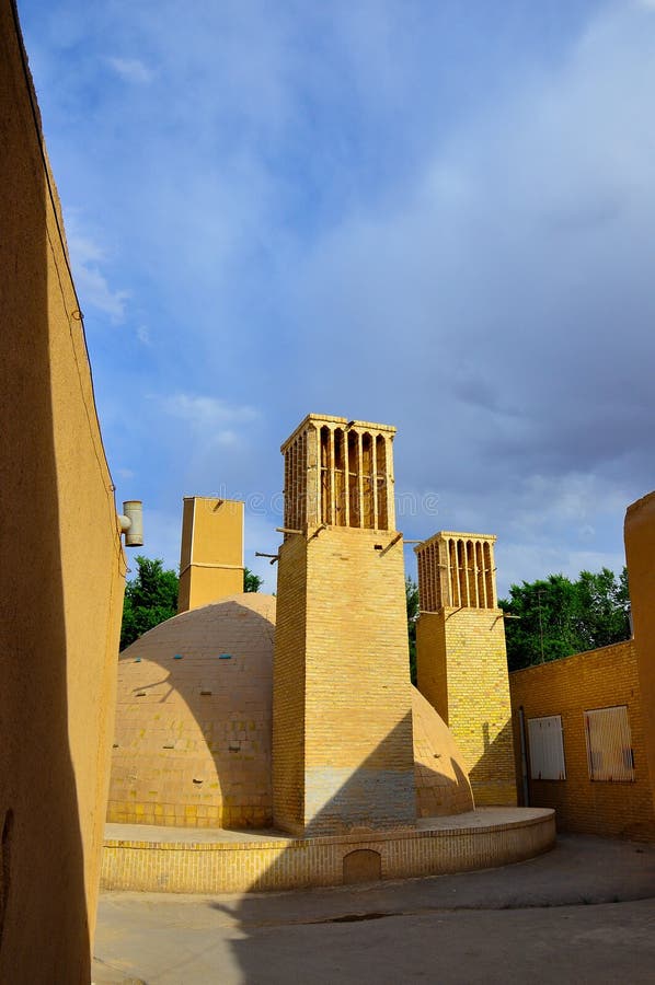 TRADITIONAL WINDCATHERS in YAZD Stock Photo - Image of yazd ...