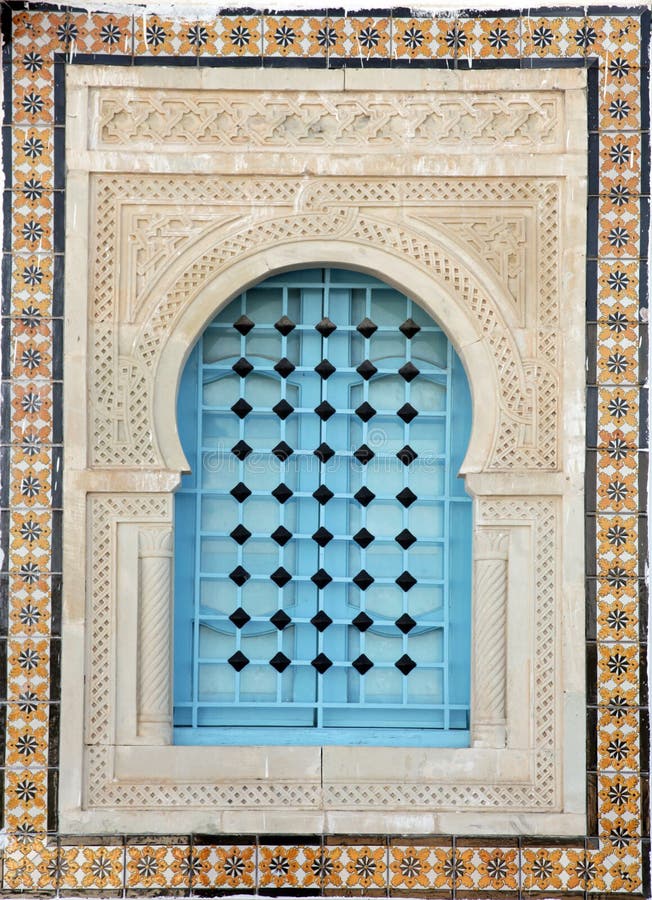 Traditional window stock photo. Image of muezzin, tunisia - 12759150