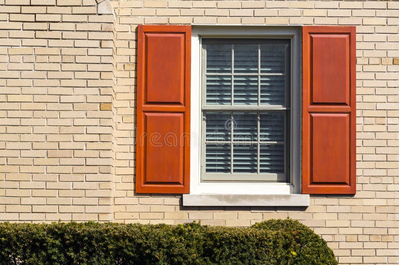 Traditional window stock image. Image of shutter, outside - 30349535