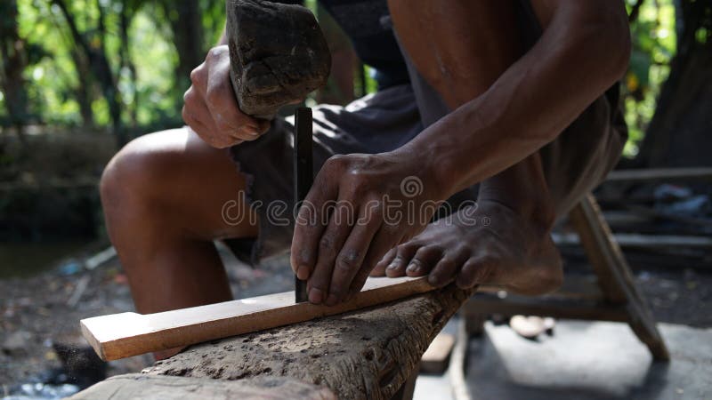 Traditional Wood Carving in Java Indonesia Stock Photo - Image of java ...