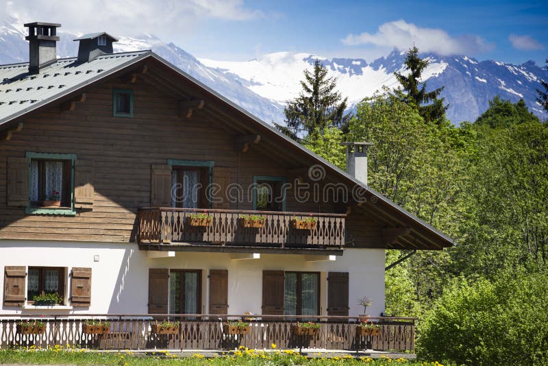 Alpine hut stock photo. Image of summer, tourism, built - 31902692