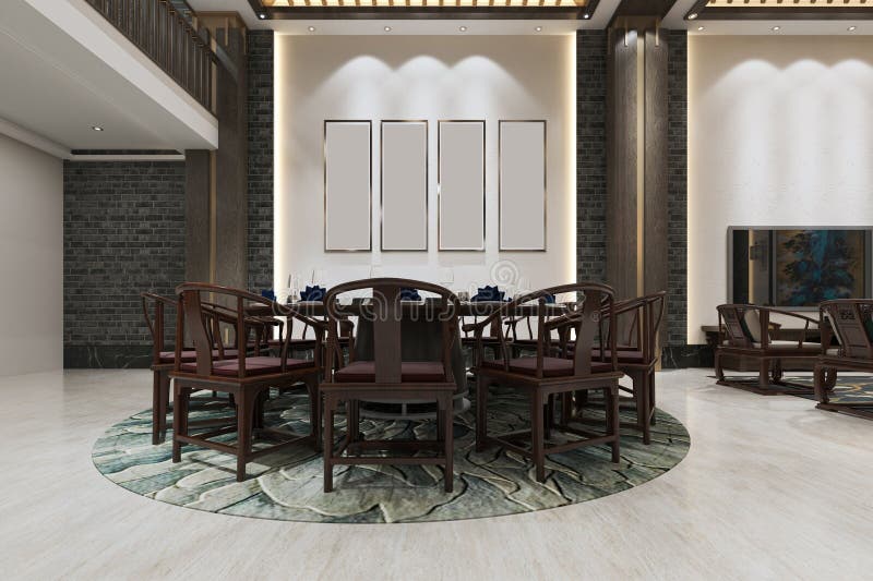 Traditional Wooden Chairs Placement with Natural Theme into a Graceful ...