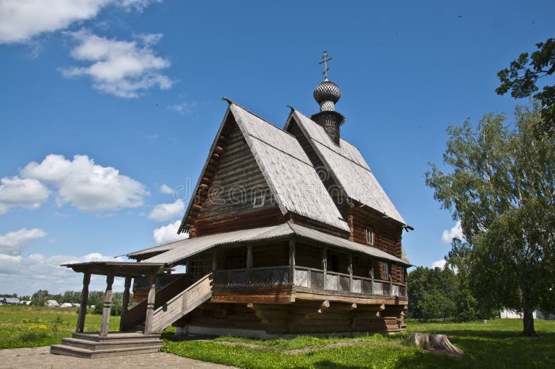 Traditional wooden church stock image. Image of facade - 25952685